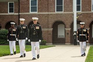 Us Marines With The Marine Barracks Washington Parade Picryl