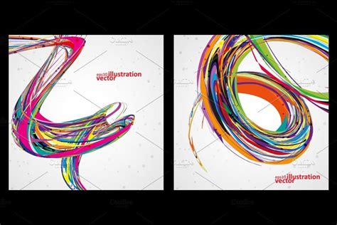 Abstract Wave Vector Background Abstract Waves Vector Background
