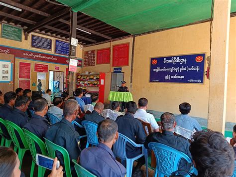 ကန်ကြီးထောင့်မြို့နယ်တွင် အရန်မီးသတ်တပ်ဖွဲ့ဝင်များ လေ့ကျင့်ရေး မွမ်းမံ