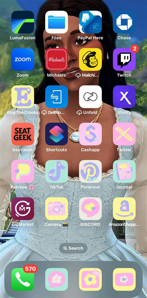 Perfect Pastel Theme Ios Ipados And Android Theme Digital Download Create O Potatoe®