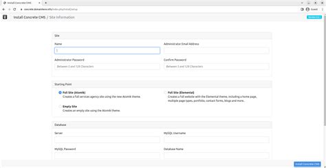 Crowncloud Wiki How To Install Concrete5 Cms With Lamp Stack On