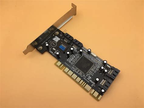 Raid Card PCI To Port SATA Raid Cards Chipset For SIlicom Image Support RAID With