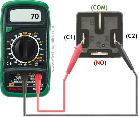 How To Test A Relay With A Multimeter All Types 4 Pin 5 Pin