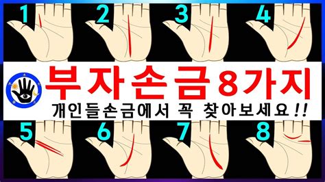 부자손금8가지를 개인들 실제손금에서 반드시 찾아 보시길 손도사손금채널 152번 YouTube