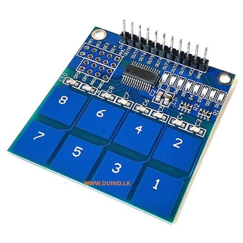 TTP Channel Digital Capacitive Touch Switch Sensor Duinolk The Biggest Arduino Online