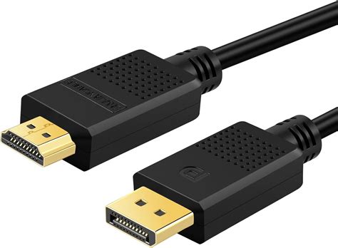 Amazon Shuliancable Displayport Hdmi 変換ケーブル Dp Hdmi ケーブル 4k 30hz 2k 60hz 1080p 120hz ディスプレイポート