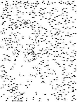 Panda Bear Extreme Difficulty Connect The Dots Dot To Dot Pdf