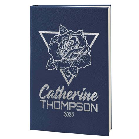 Personalized Notebook Custom Leather Notebook T For Her Tshire