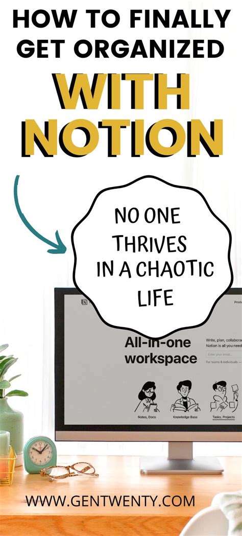 How To Organize Your Life With Notion Writing Planning Notions How To Plan