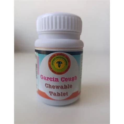 Tablet Garcin Cough Chewable Tab 300 Mg Allergic Bronchitis Cough Cold Fever At ₹ 20 Stripe In