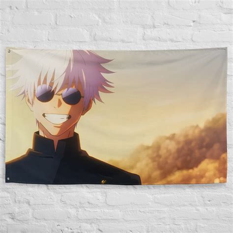 Bandera De Gojo Satoru Jujutsu Kaisen Etsy México
