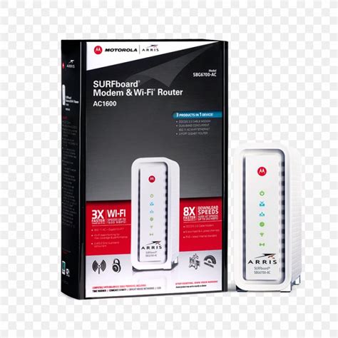 Cable Modem Arris Group Inc Wireless Router Motorola Surfboard Sbg Png X Px Cable