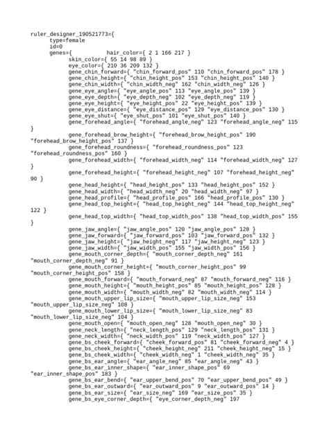Daenerys Ruler Designer Dna Code Ck3 Pdf