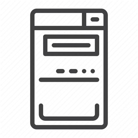 Cpu Tower Box Computer Icon Download On Iconfinder