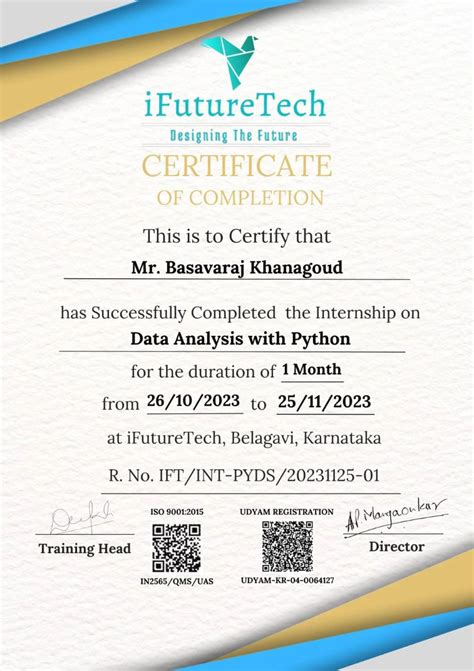 Basavaraj Khanagoud On Linkedin Dataanalytics Python Internship Learningjourney