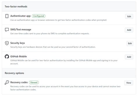 Github账户启用2fa双因素身份验证 月光海岸