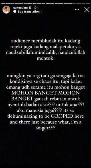Tampil Di Bandung Nadin Amizah Alami Pelecehan Seksual Okezone Celebrity