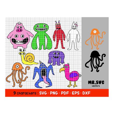 Bundle Garden Of Banban Svg Garden Of Banban Svg Garden Of Inspire Uplift