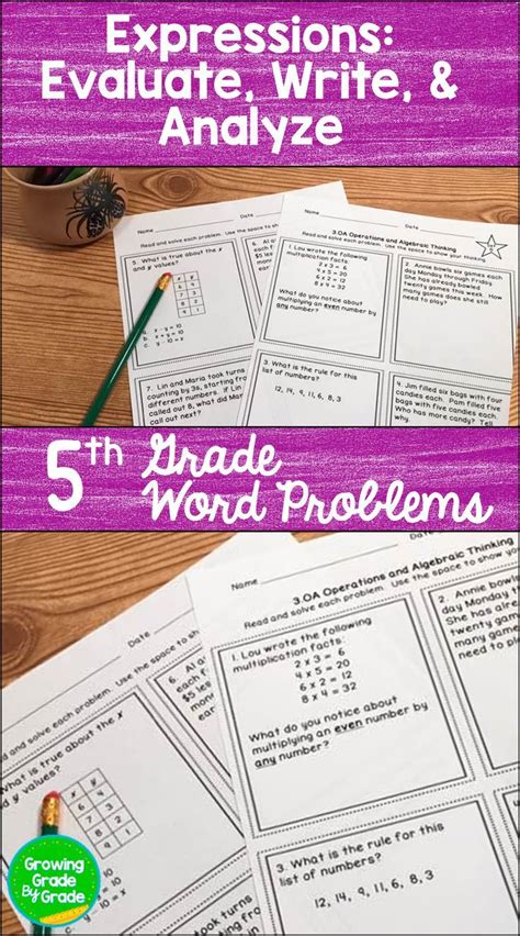 Algebraic Expressions Worksheets Algebraic Expressions Evaluating