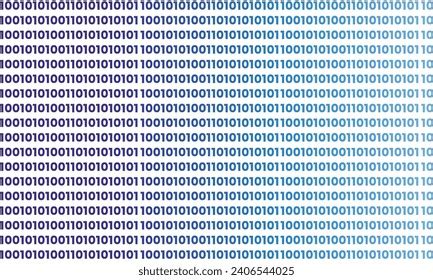 Vector Binary Code White Background Floating Stock Vector Royalty Free 2406544025 Shutterstock