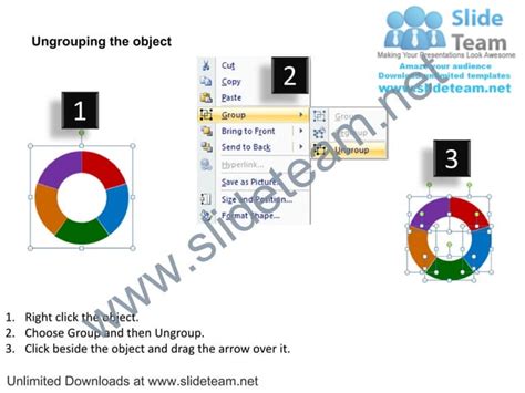 5 Parts Circle Diagram Ppt Slides Presentation Diagrams Templates PDF Technology Computing