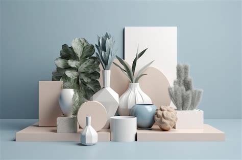 Premium Photo 3d Rendered Design Elements