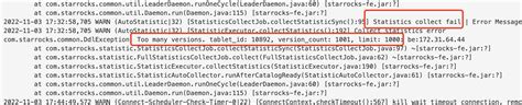 Sr内部自己维护的表columnstatistics出现这种版本过多的情况该怎么解决呢，版本24 💬 Starrocks 用户问答 Starrocks中文社区论坛