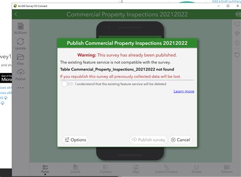 Solved Published Survey In Connect Added New Image Rows Esri Community