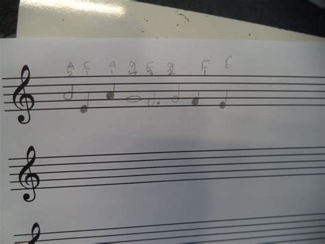 Composing And Writing Music Using Musical Notation HOLLAND HAVEN PRIMARY Babe