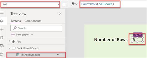 How To Count Rows In Power Apps Collection