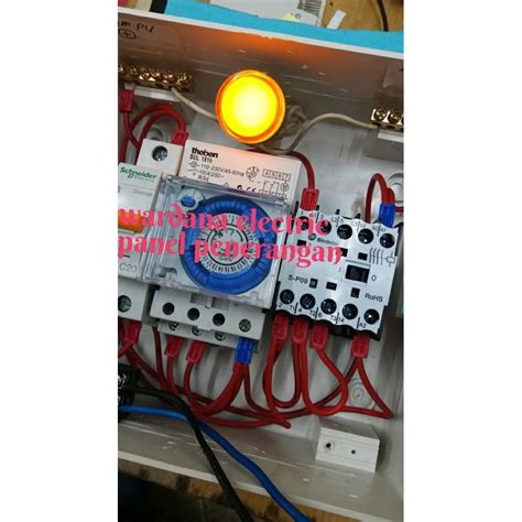 Jual Panel Timer Theben Panel Otomatis Lampu Panel Lampu Taman Shopee