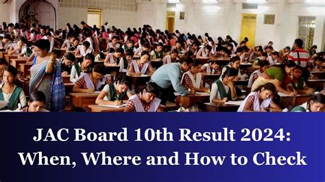 Jac Class 10th Result 2024 When How Where To Check Jharkhand Board