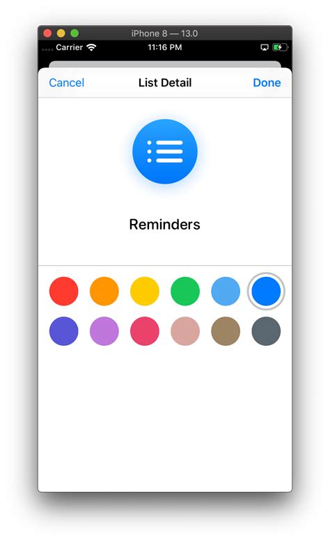 Feature Ios 13 Dev Beta 1 Reminder Lists Can Be Customised Riosbeta