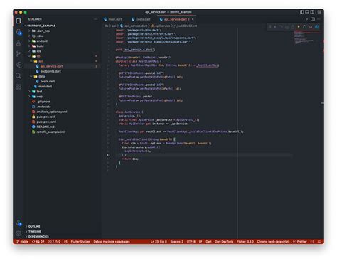 Retrofit Ft Dio Api Calls Using Json Class Converters For Flutter