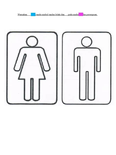 Gambar Simbol Tandas Lelaki Popular Signs Signage Vinyl Sticker For Indoor Or Out Door