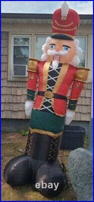 Christmas Gemmy Home Accents Holiday 8 Ft Giant Sized Led Nutcracker