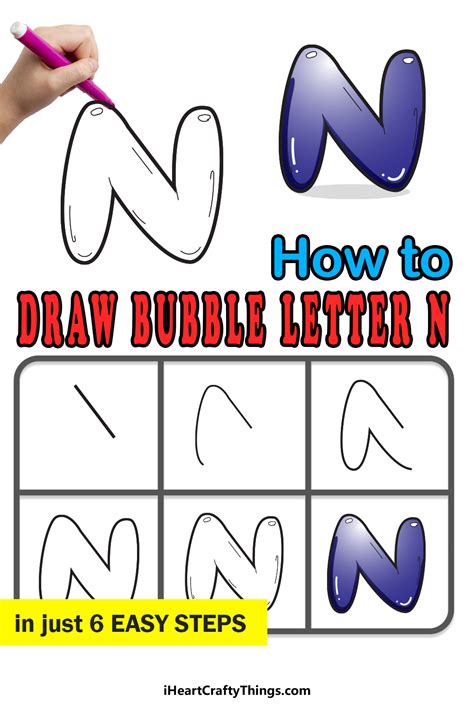 N Bubble Letters