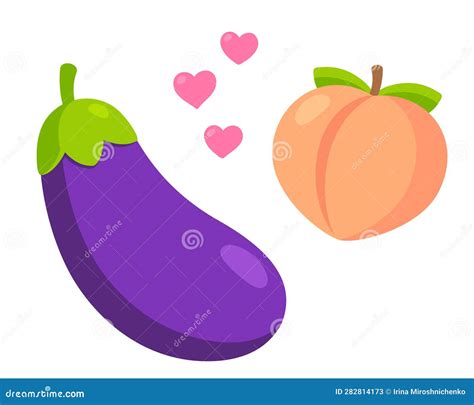 Peach Emoji Eggplant At Rory Barbour Blog