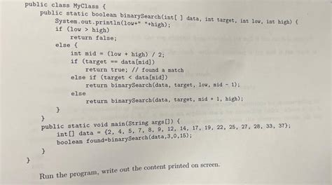 Solved Public Class Myclass Public Static Boolean
