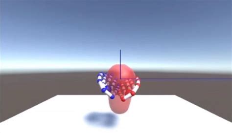 Diyer Unity で柔らかい物体における接触反力の計算と表示