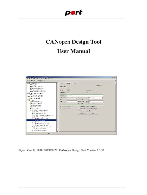 fillable online canopen design tool and protocol stack fax email print