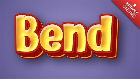 Bend Text Effect Generator