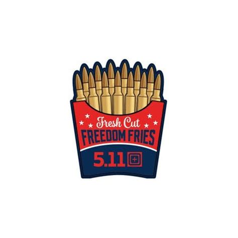 Naszywka 511 Freedom Fries Pvc 92241