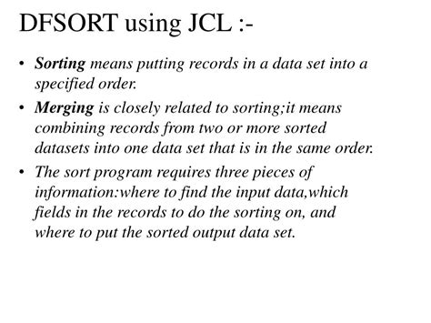 Ppt Jcl Job Control Language Powerpoint Presentation Free Download