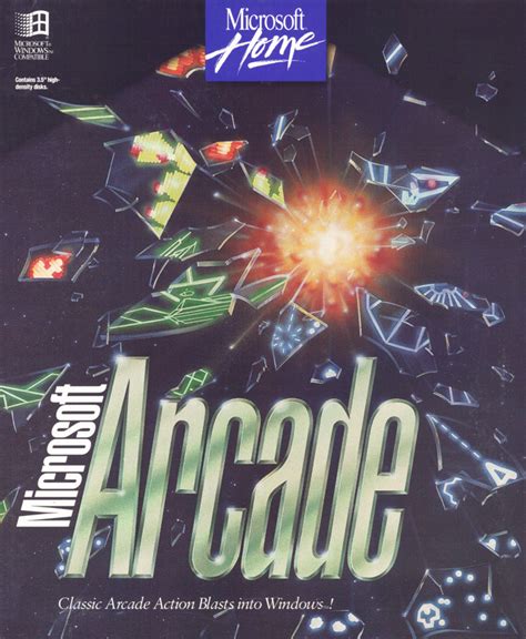 Microsoft Arcade Box Cover Art MobyGames