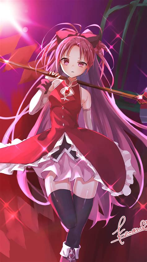 Kyoko Sakura Puella Magi Madoka Magica 2292x4078 Ranimewallpaper