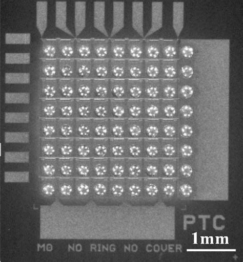Figure 2 From Monolithic Led Microdisplay On Active Matrix Substrate Using Flip Chip Technology