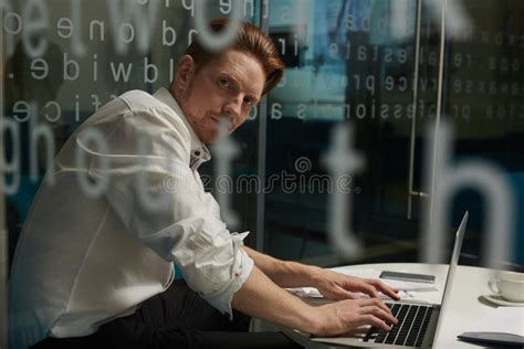 Modern Analyst Stock Image Image Of Night Analyst Planning 94124347