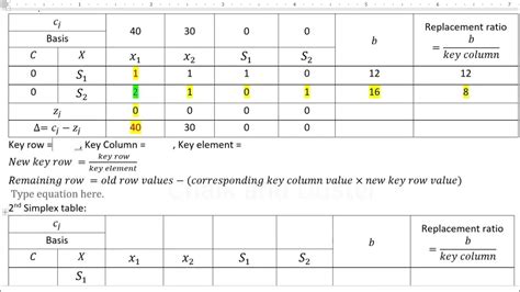 Lecture 5 Lpp Using Simplex Method Complete Solution With Example