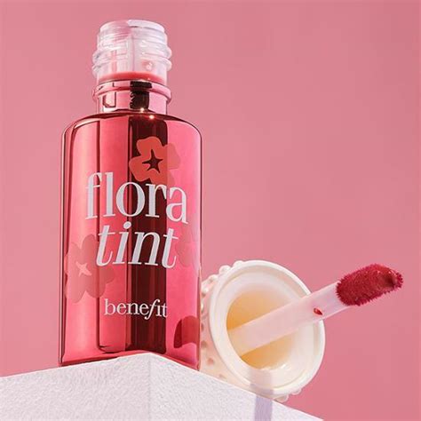 تینت لب و گونه فلورا بنفیت فروشگاه یاسمتیک